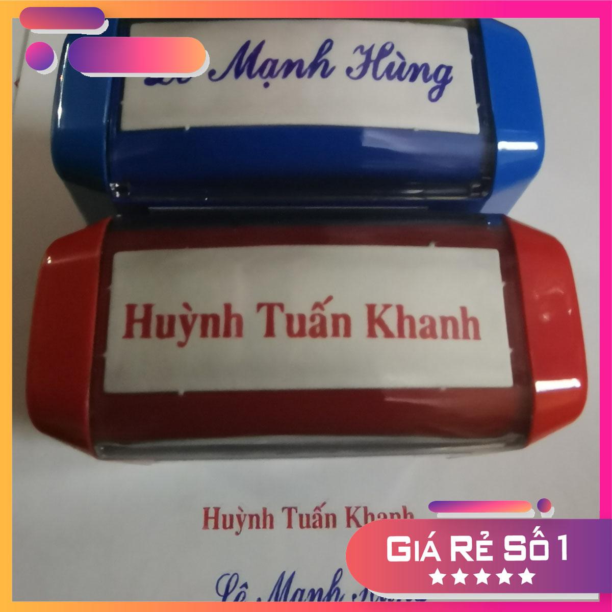 Khắc con dấu tên, làm con dấu tên giá rẻ tại Hà Nội